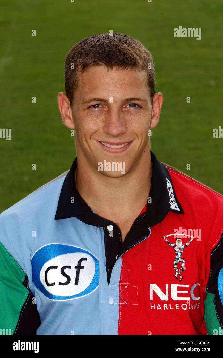 Rugby Union - Zurich Premiership - NEC Harlequins Headshots Stock Photo ...