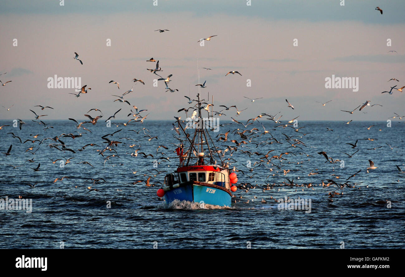 The last fishing boat to operate out of Great Yarmouth, the 'Eventide ...