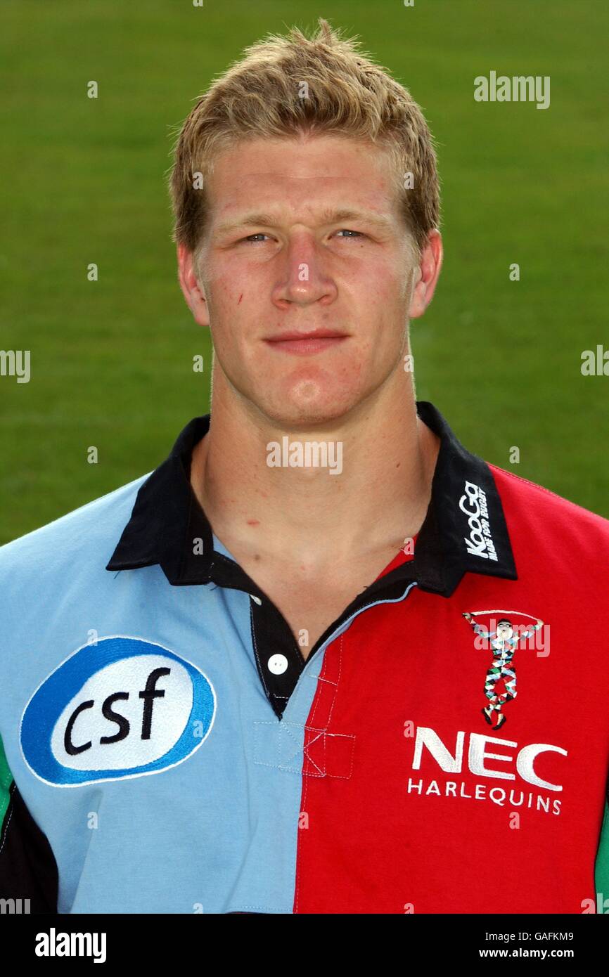 Rugby Union - Zurich Premiership - NEC Harlequins Headshots. Jim Evans ...