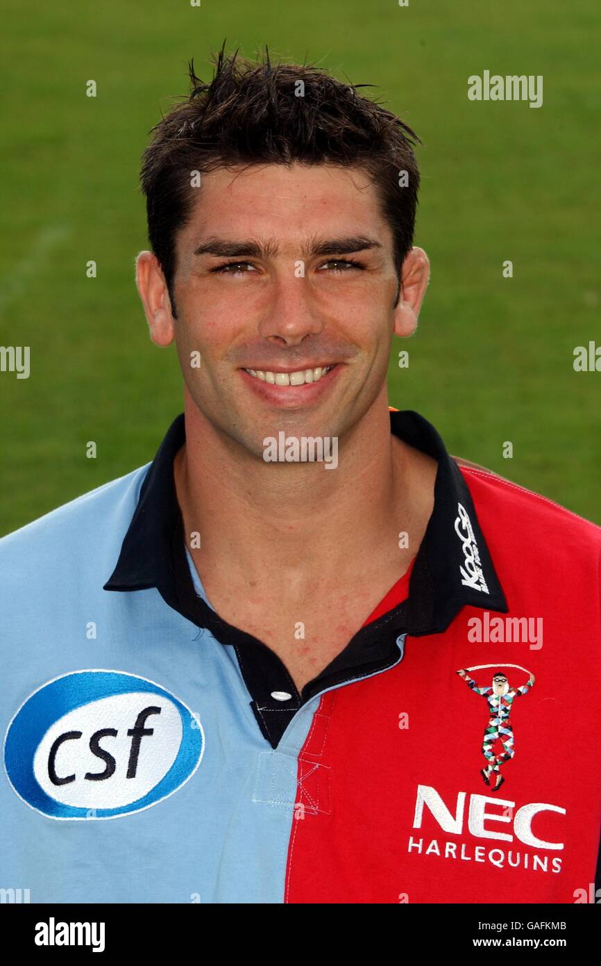 Rugby Union - Zurich Premiership - NEC Harlequins Headshots Stock Photo ...