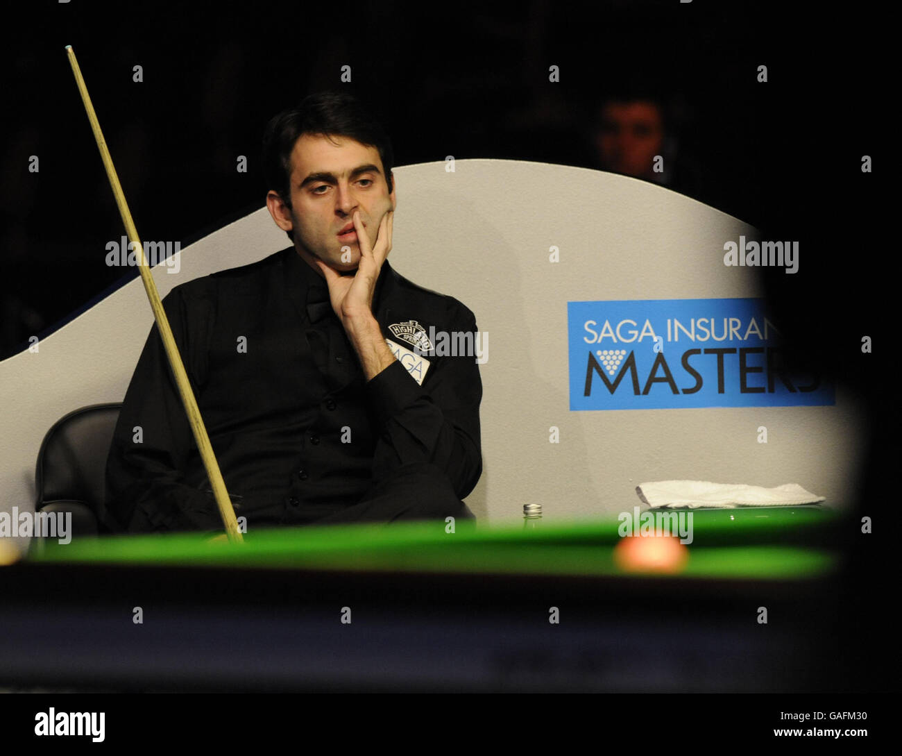 Ronnie osullivan during the saga insurance masters at wembley arena hi ...