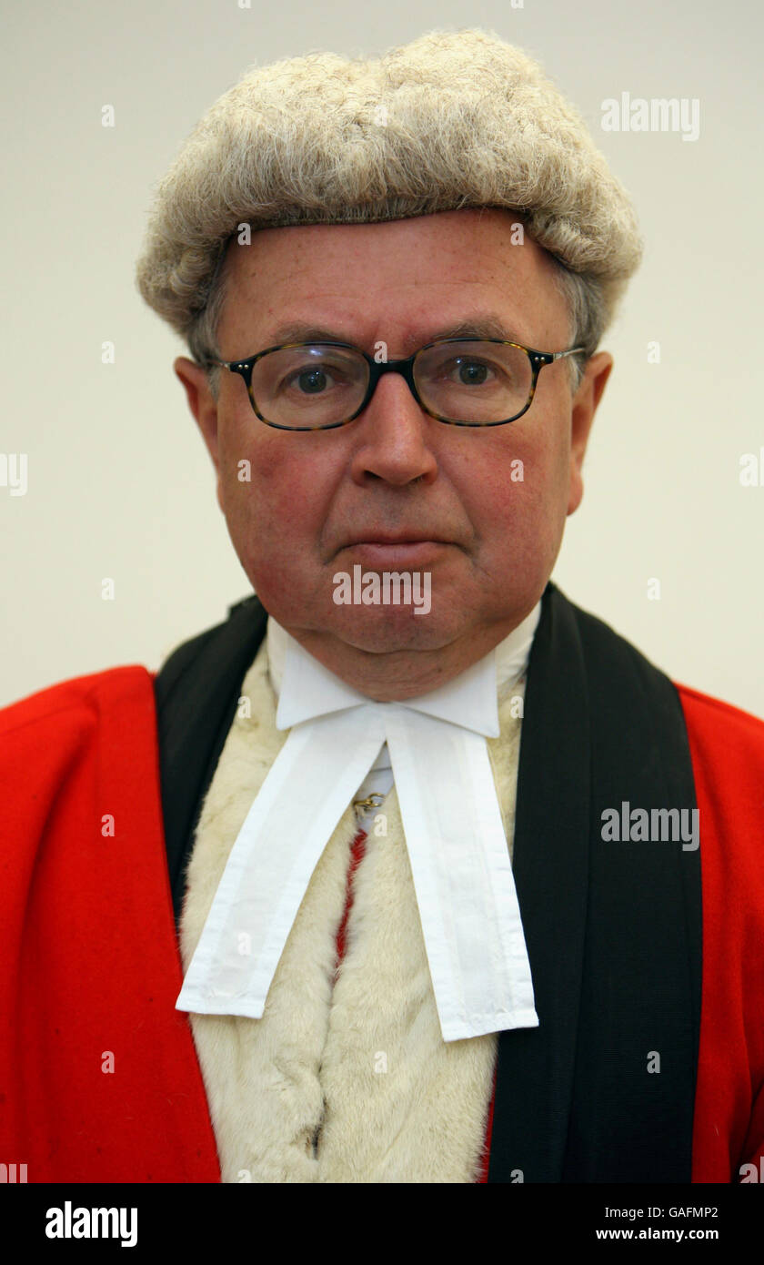 High Court Judge, Mr Justice Gross, who will sit during the Steve ...