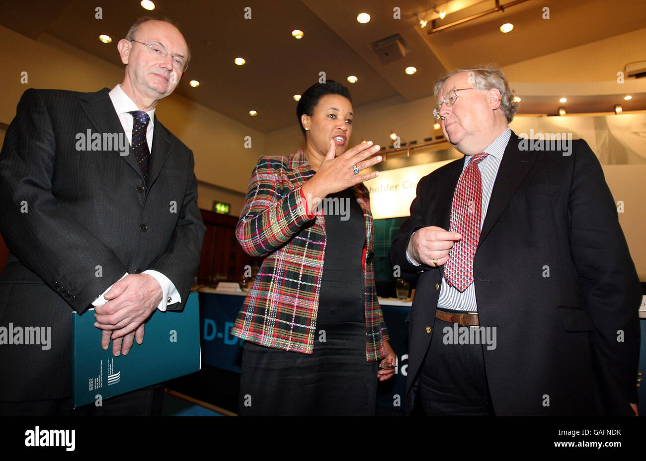 Attorney General Baroness Scotland (centre) with Chief Inspector of ...