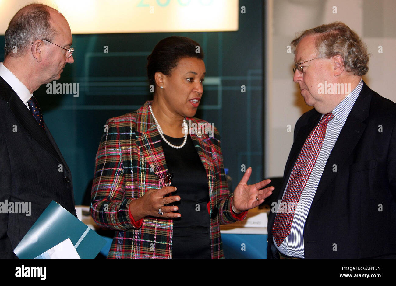 Attorney General Baroness Scotland (centre) with Chief Inspector of ...