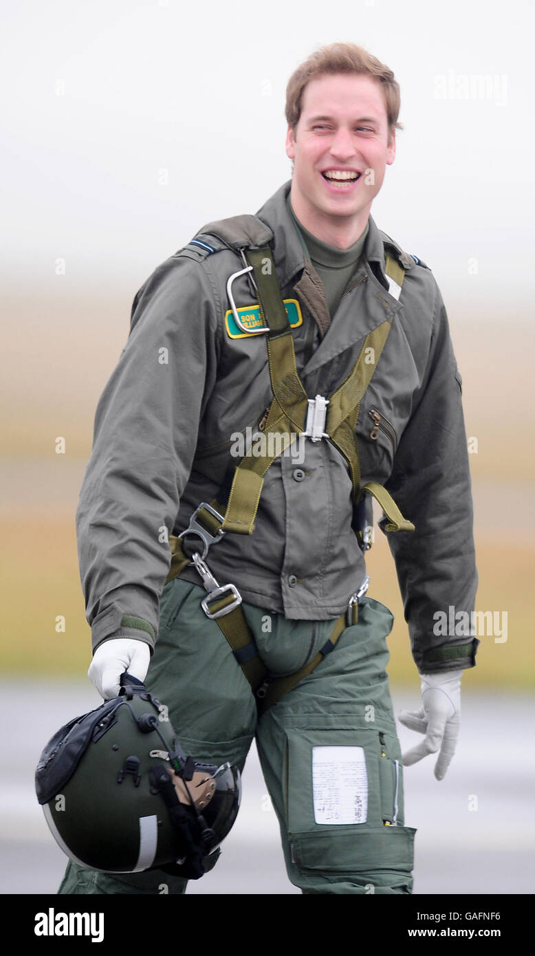 Prince William at RAF Cranwell Stock Photo - Alamy