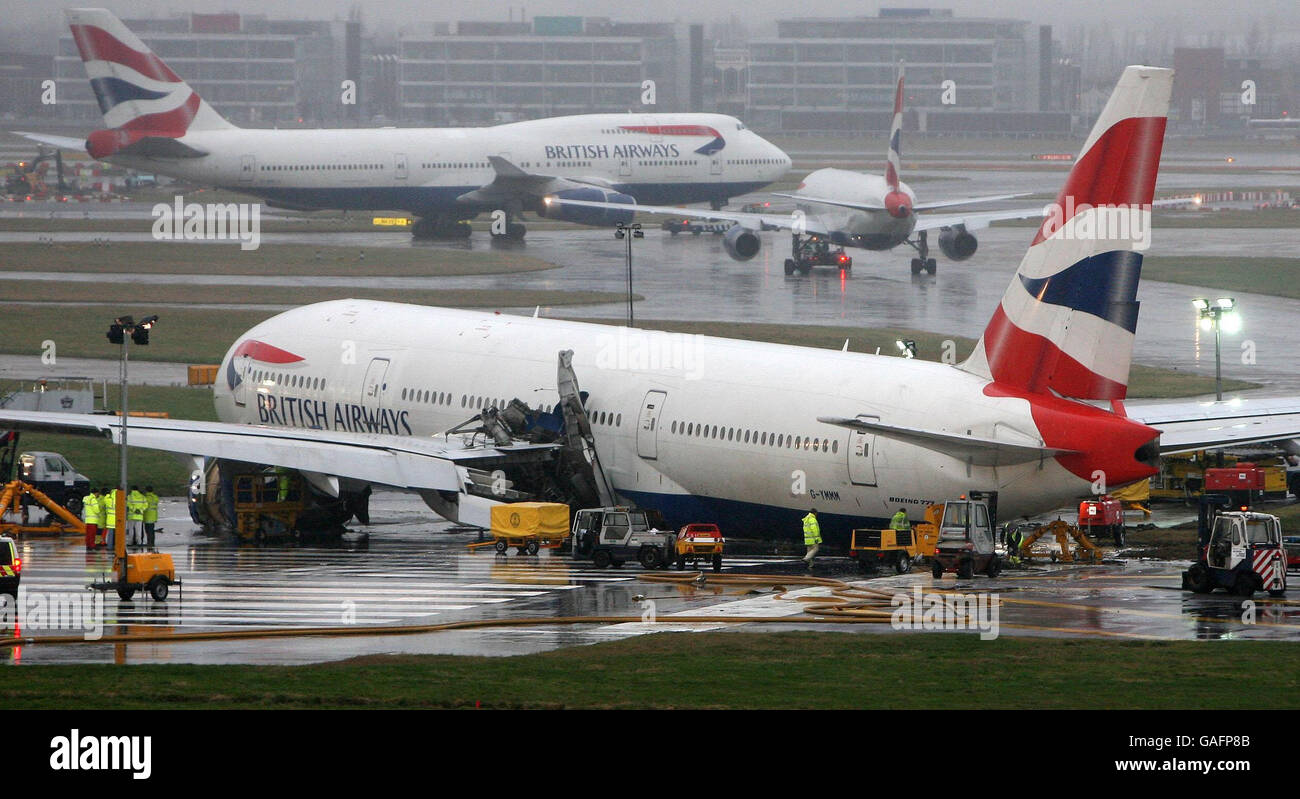 British Airways 777 Crash