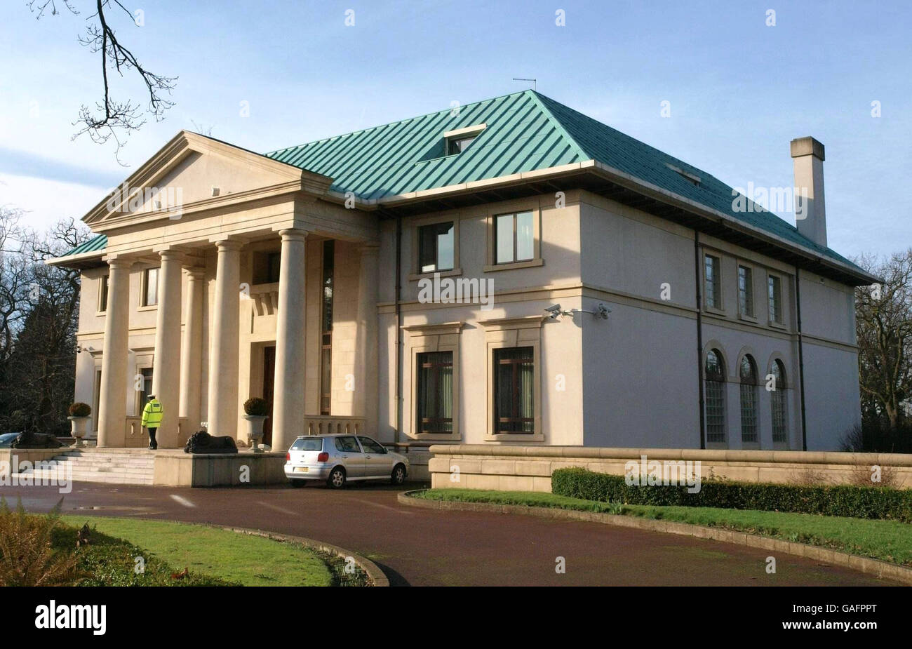 A general view of toprak mansion on bishops avenue hi-res stock ...