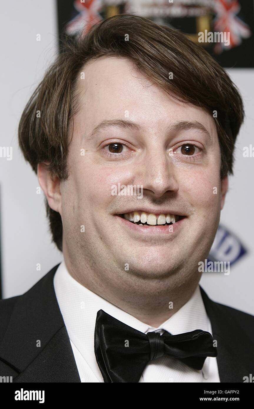 David Mitchell at the 2007 British Comedy Awards at The London Studios ...