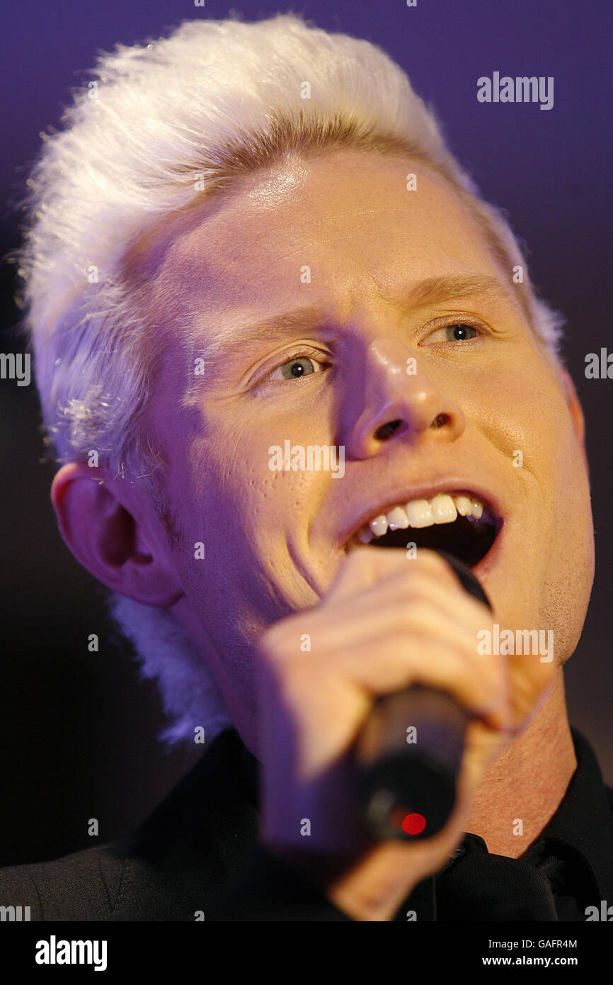 One of the the remaining X Factor contestants Rhydian Roberts ...