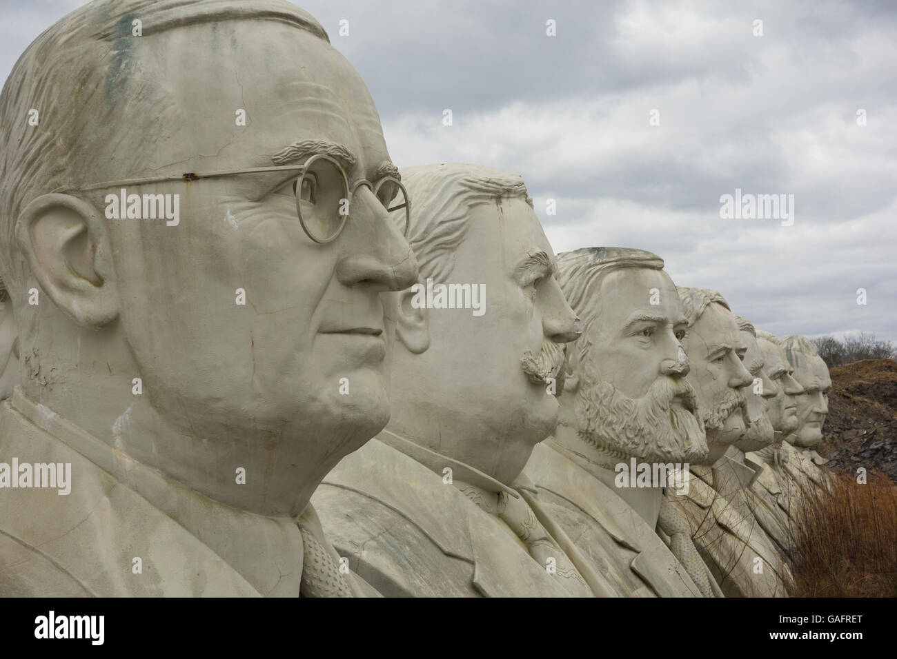 Virginia presidents park defunct museum Croaker VA Stock Photo - Alamy