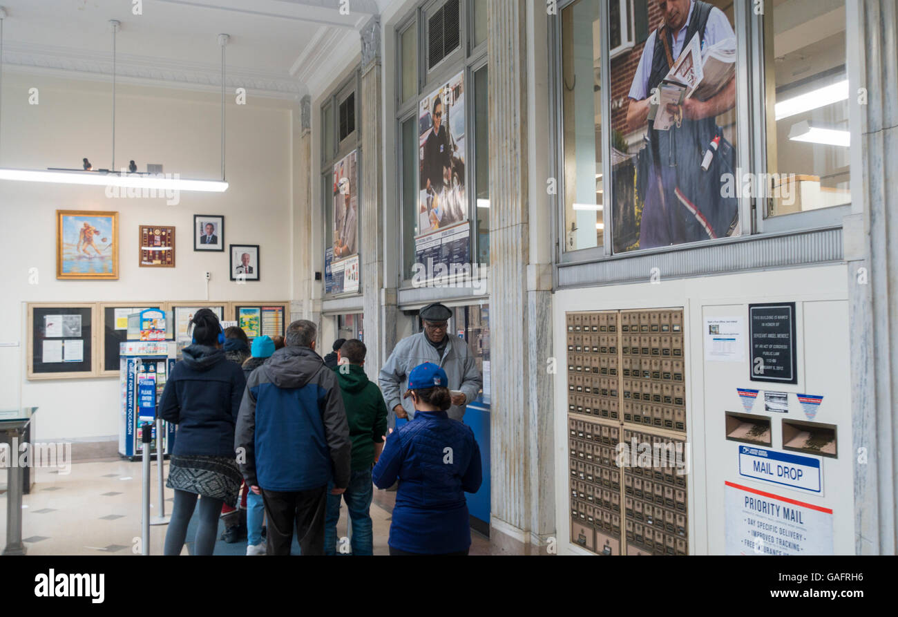 New york city post office hi-res stock photography and images - Alamy
