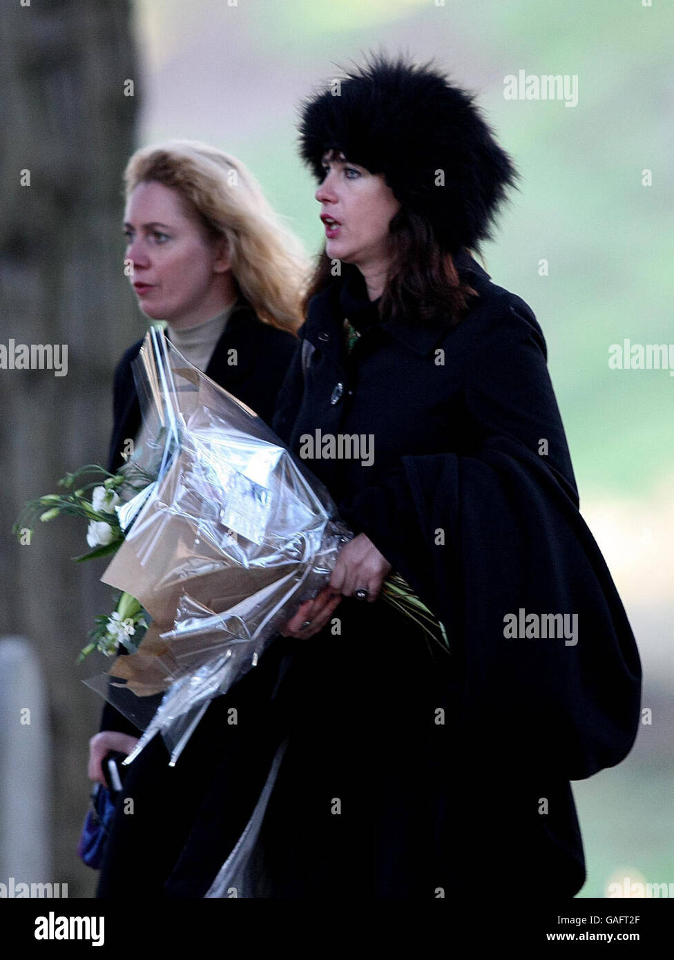 Katy French funeral Stock Photo - Alamy