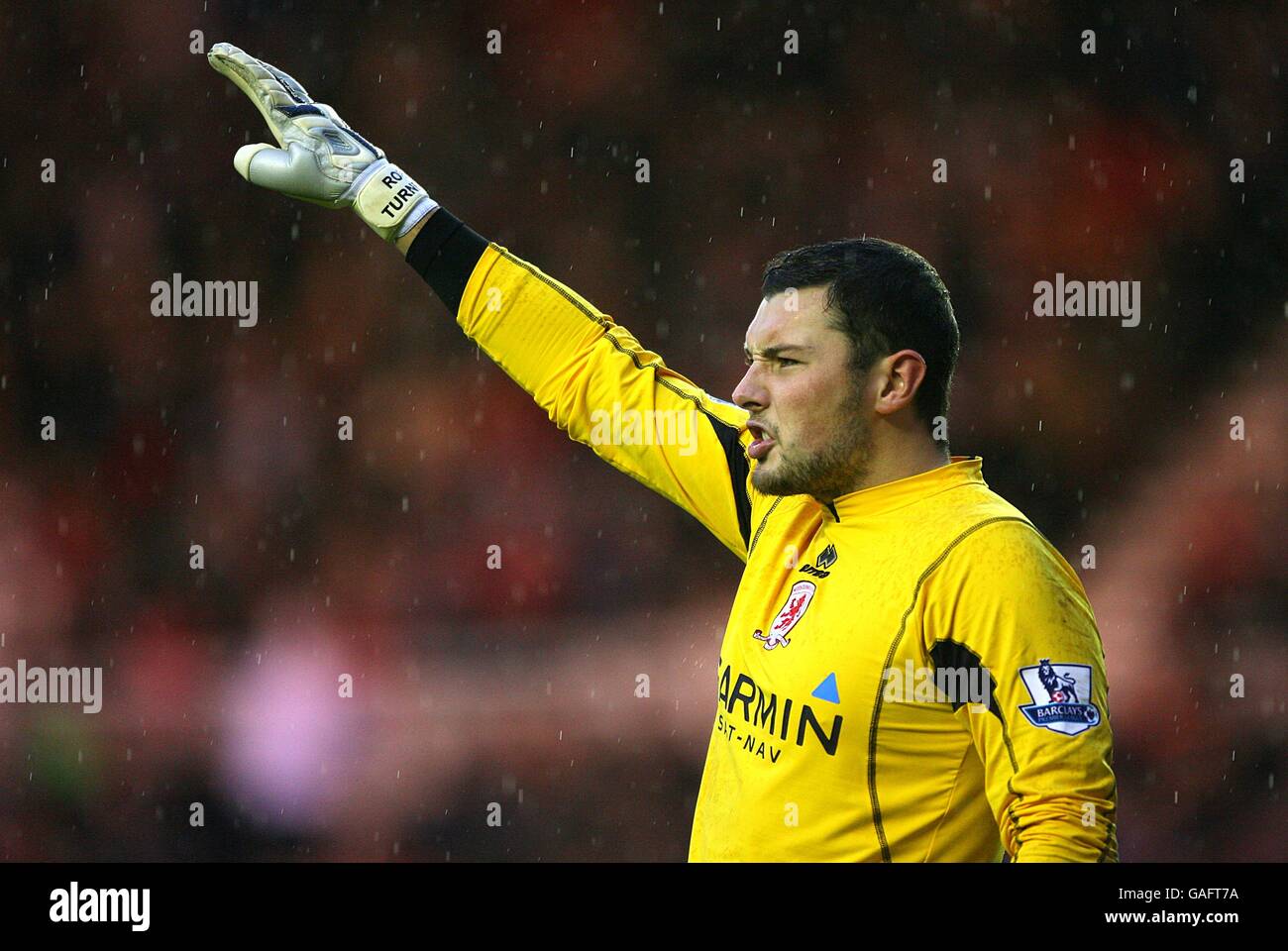 Middlesbrough goalkeeper ross turnbull hi-res stock photography and ...