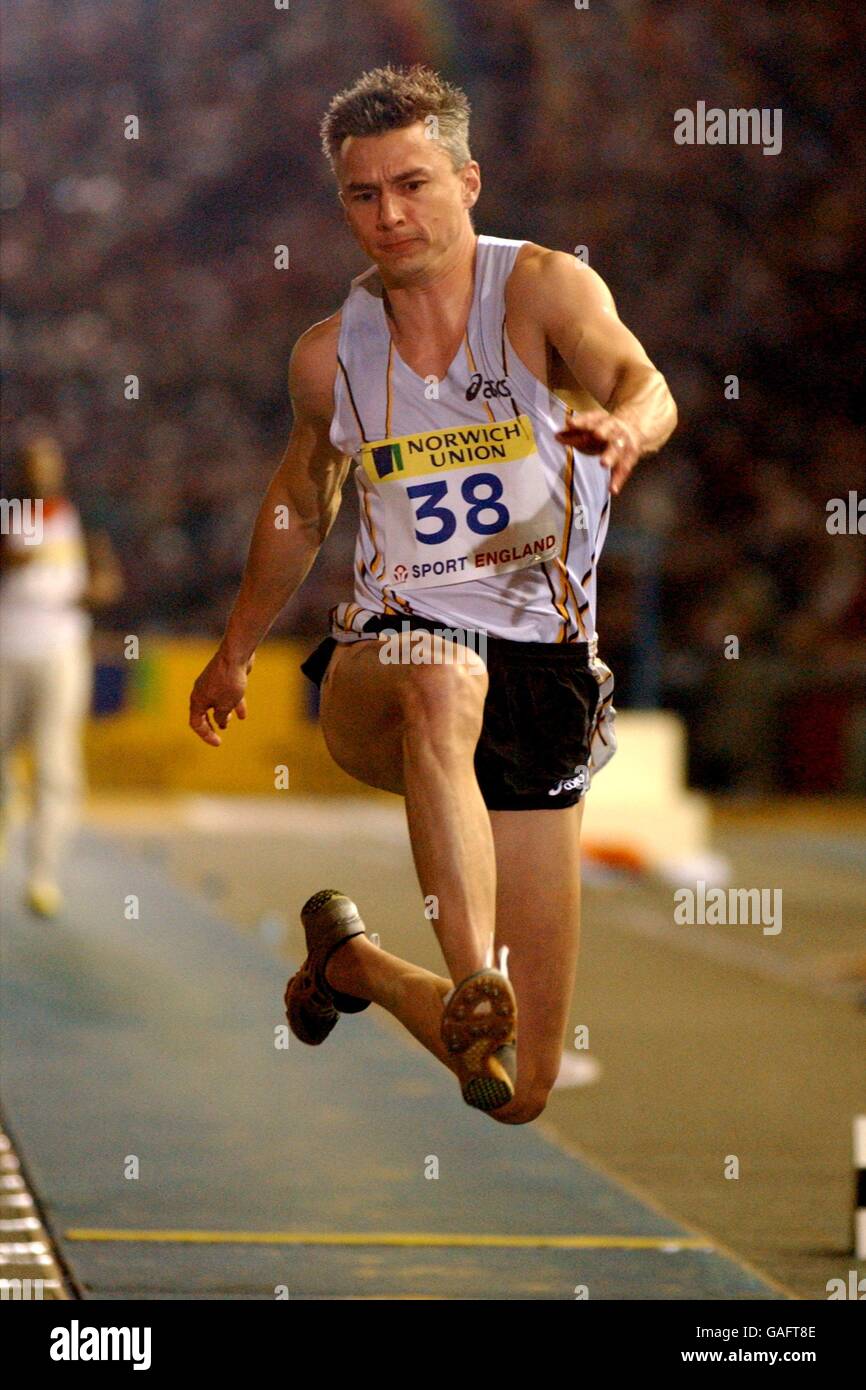 Athletics - Norwich Union British Grand Prix - Men's Triple Jump. Great ...