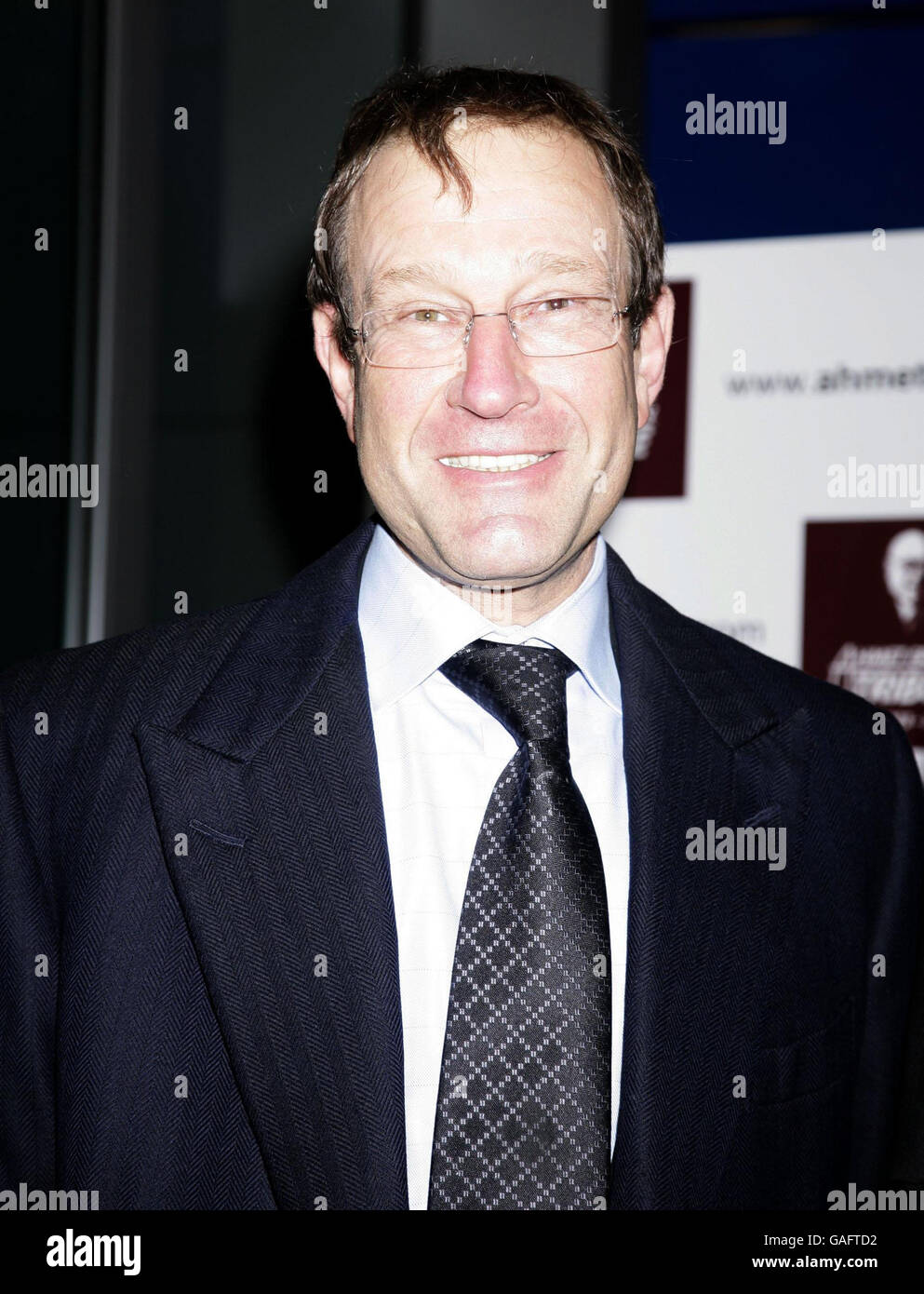 Richard Desmond arrives for the Led Zeppelin tribute concert to Ahmet ...