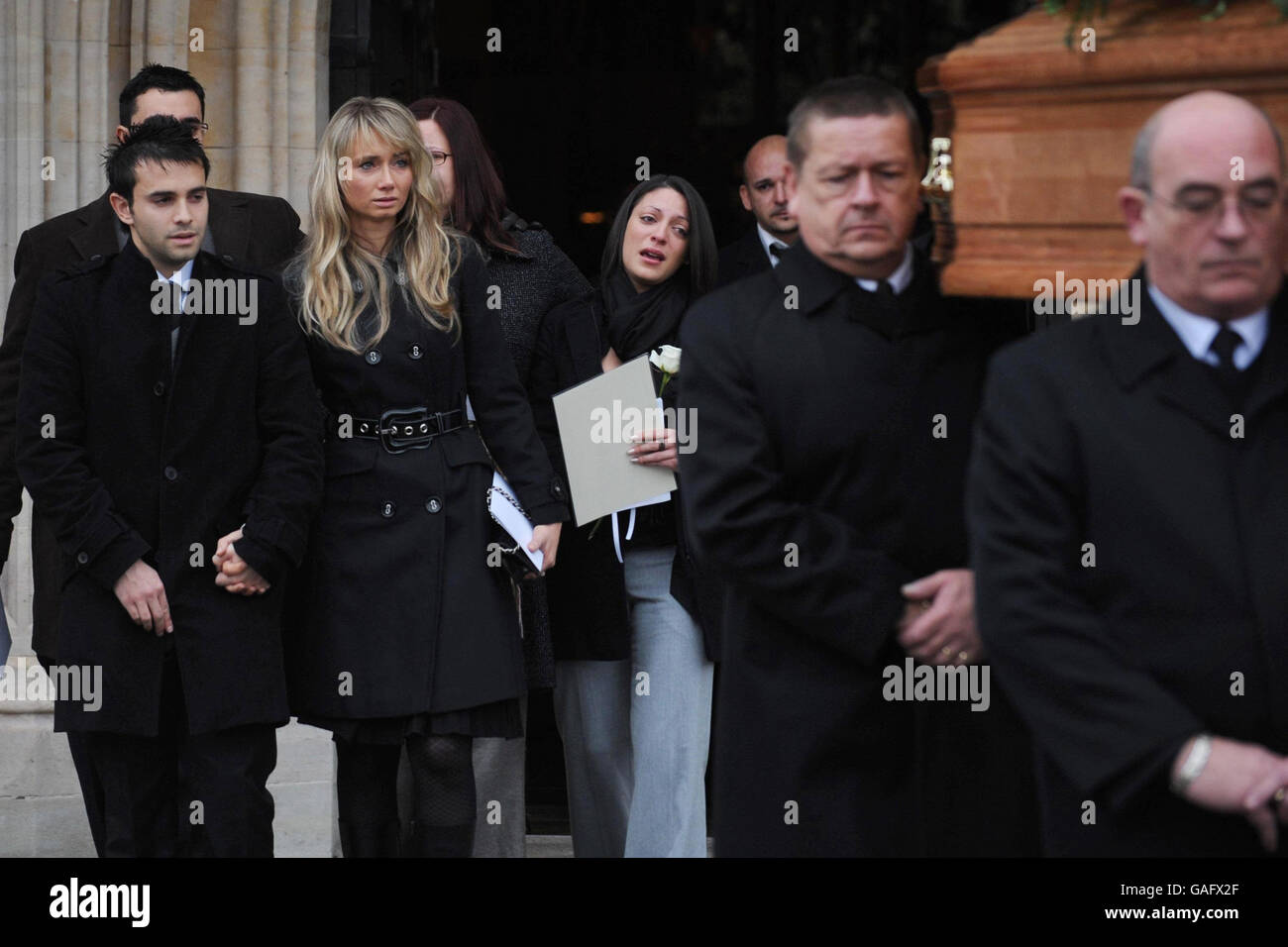 Meredith Kercher funeral Stock Photo - Alamy