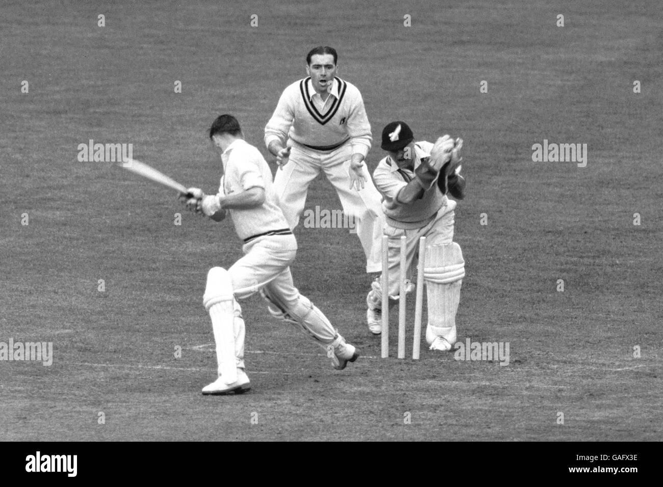 Peter may cricket Black and White Stock Photos & Images - Alamy