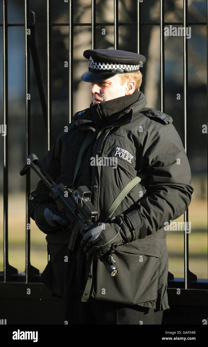 Armed police stock Stock Photo - Alamy