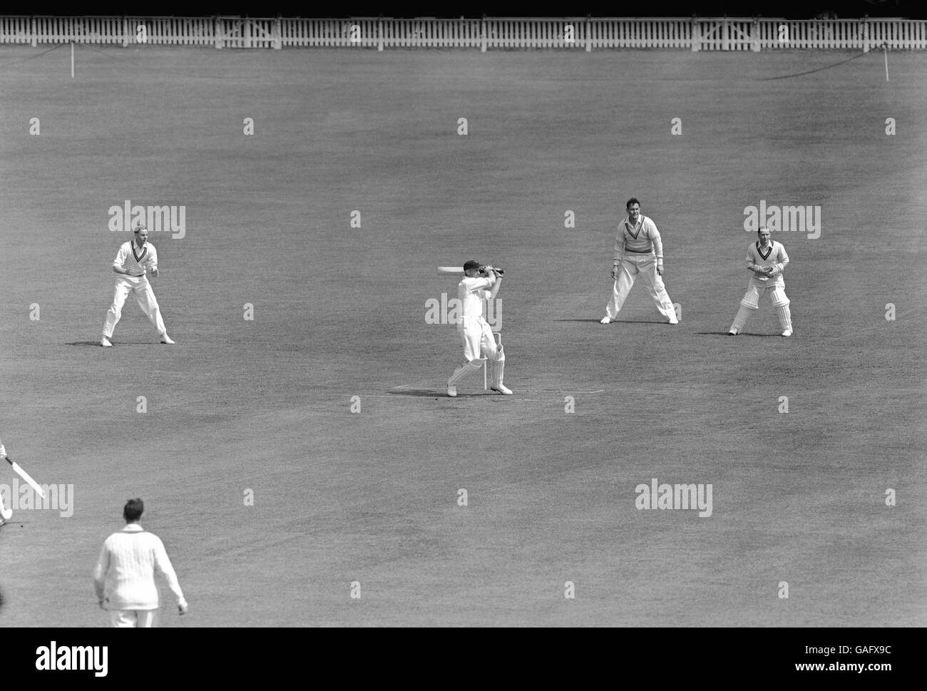 Peter may cricket Black and White Stock Photos & Images - Alamy