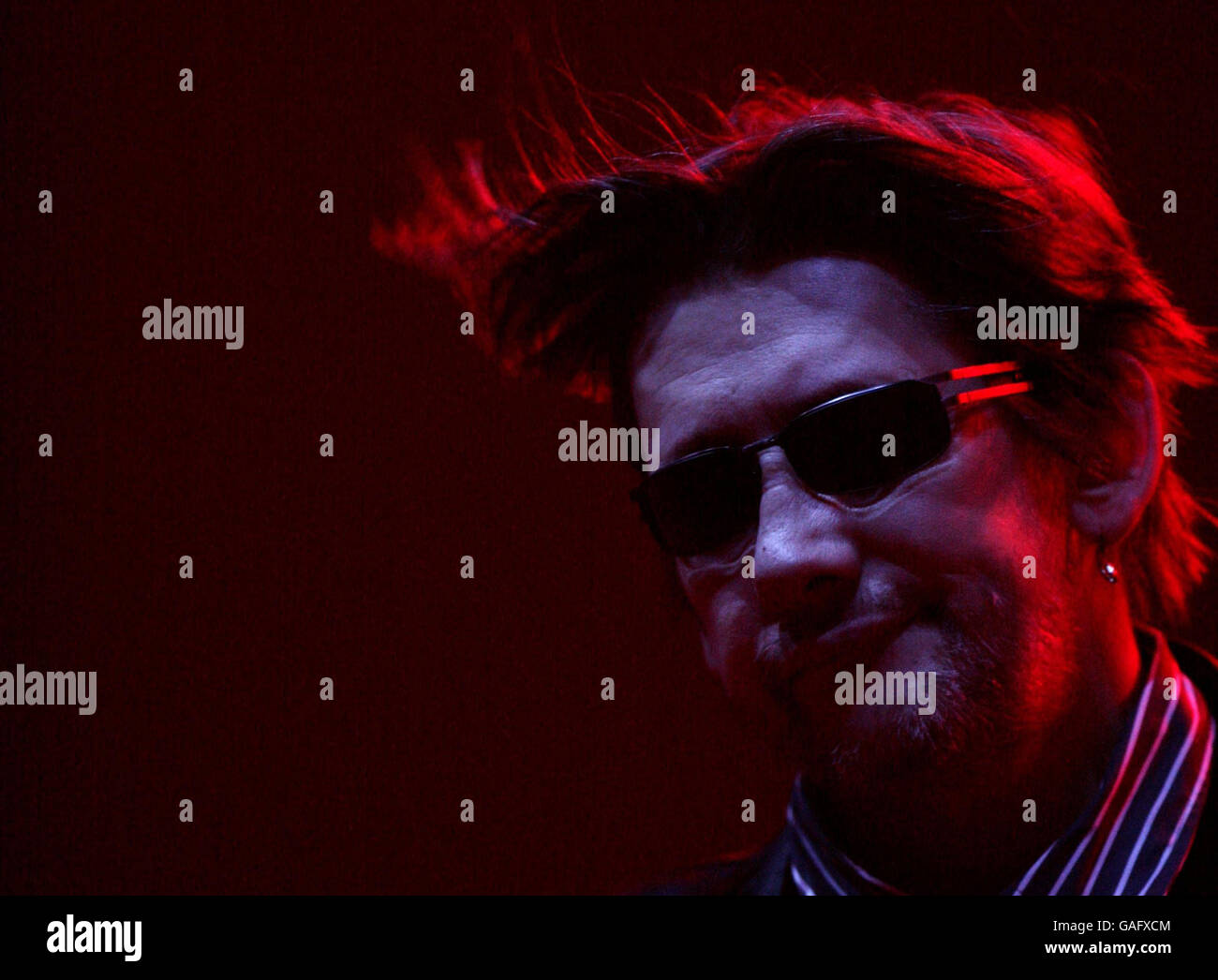 The pogues in concert brixton academy in south london hi-res stock ...