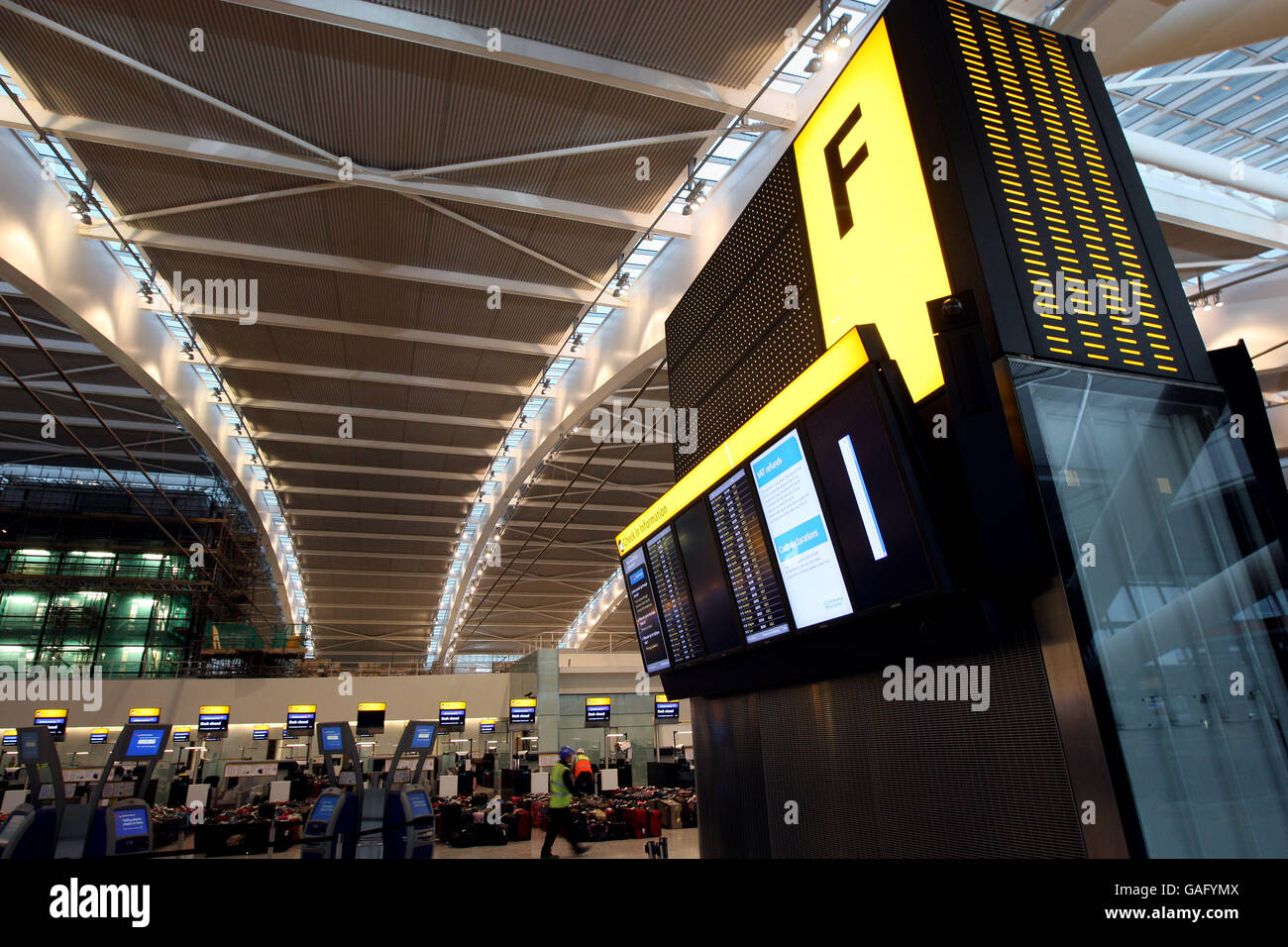 Generic picture of the New Terminal 5 at Heathrow Airport ahead of its ...