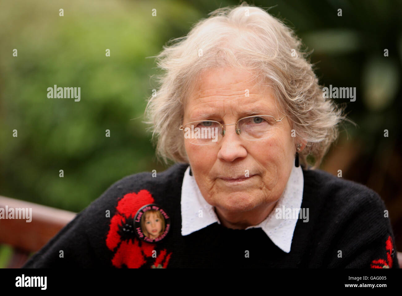 Kate McCann's aunt, Janet Kennedy, from Rothley, Leicestershire, who helped collect about 1,000 ...