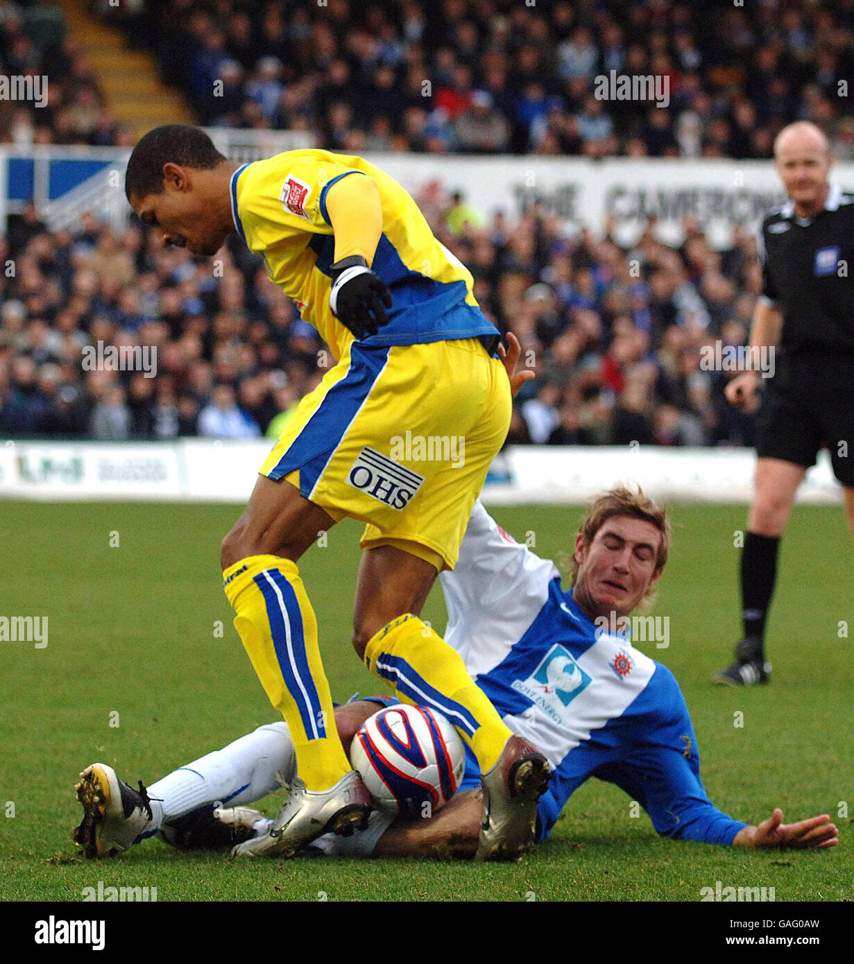 Hartlepool uniteds gary liddle hi-res stock photography and images - Alamy