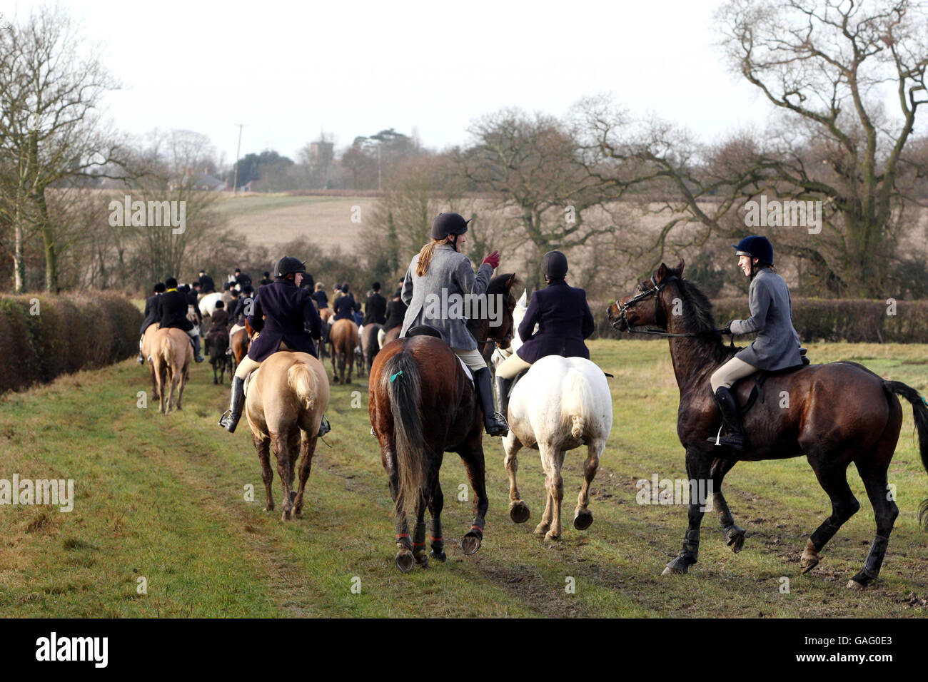 Boxing Day hunting Stock Photo - Alamy