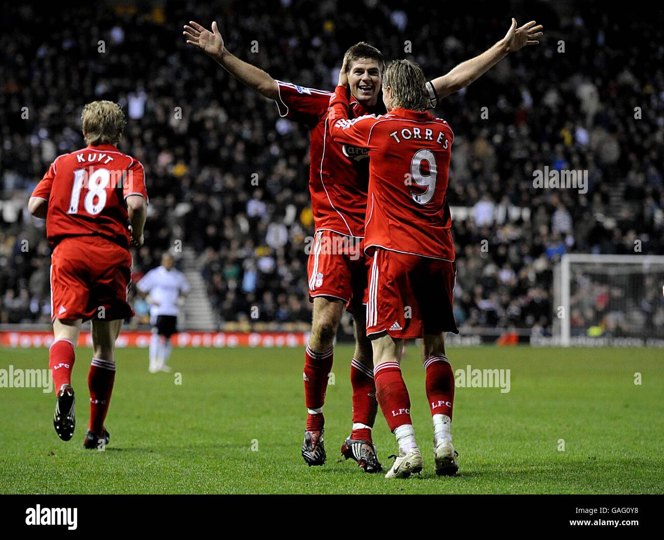 Soccer - Barclays Premier League - Derby County v Liverpool - Pride ...
