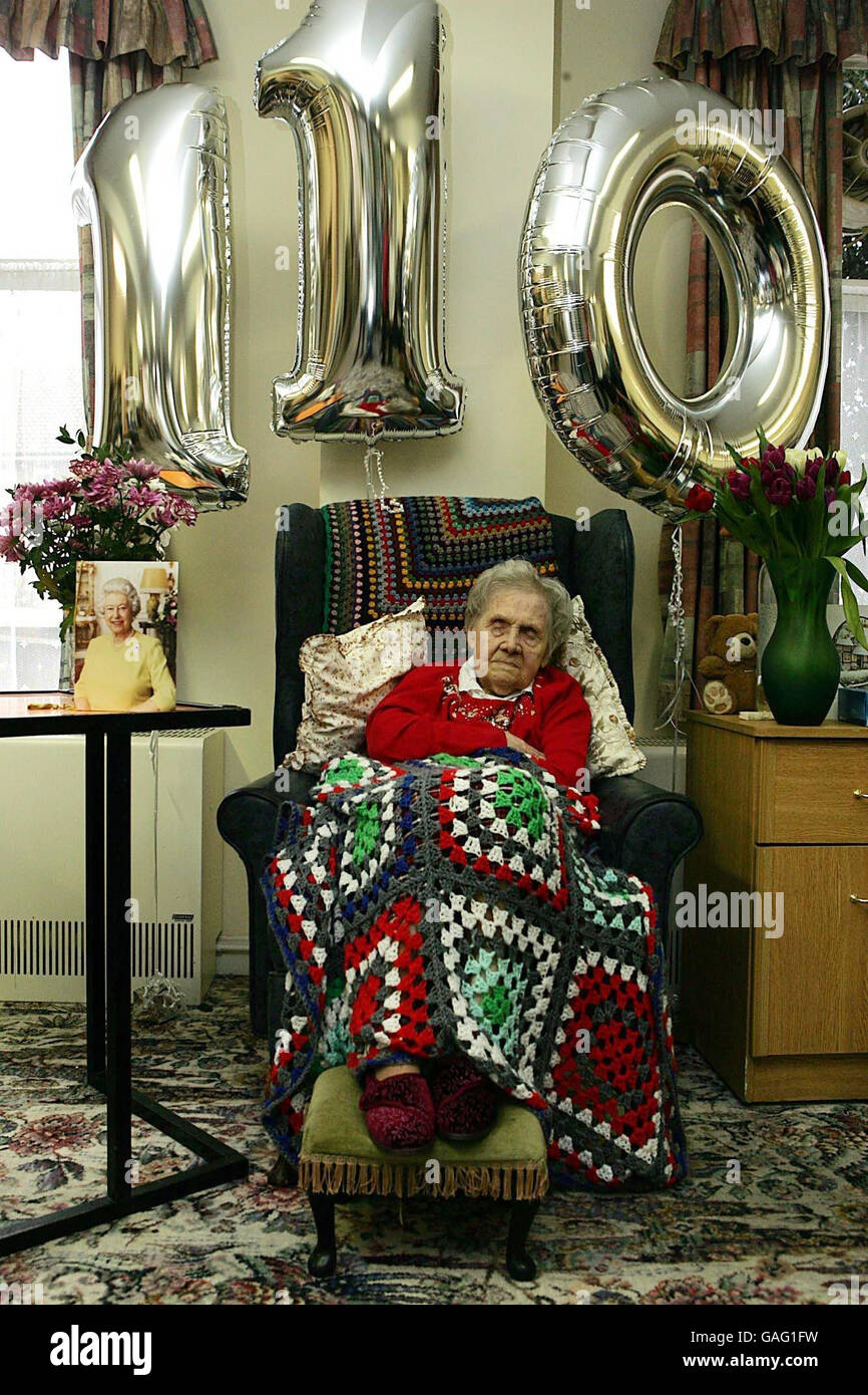 Minnie Smith's birthday Stock Photo - Alamy