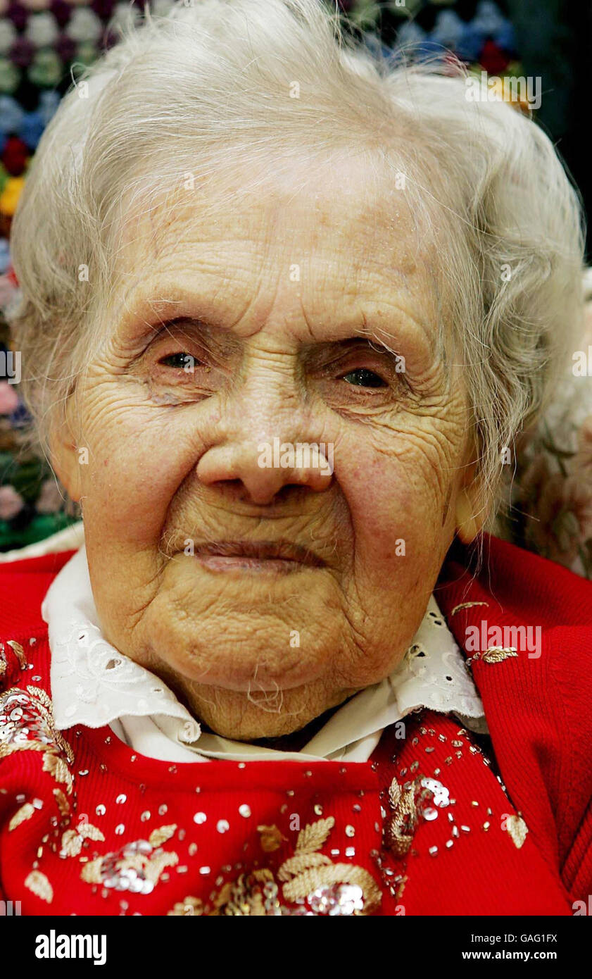 Minnie Smith's birthday Stock Photo - Alamy