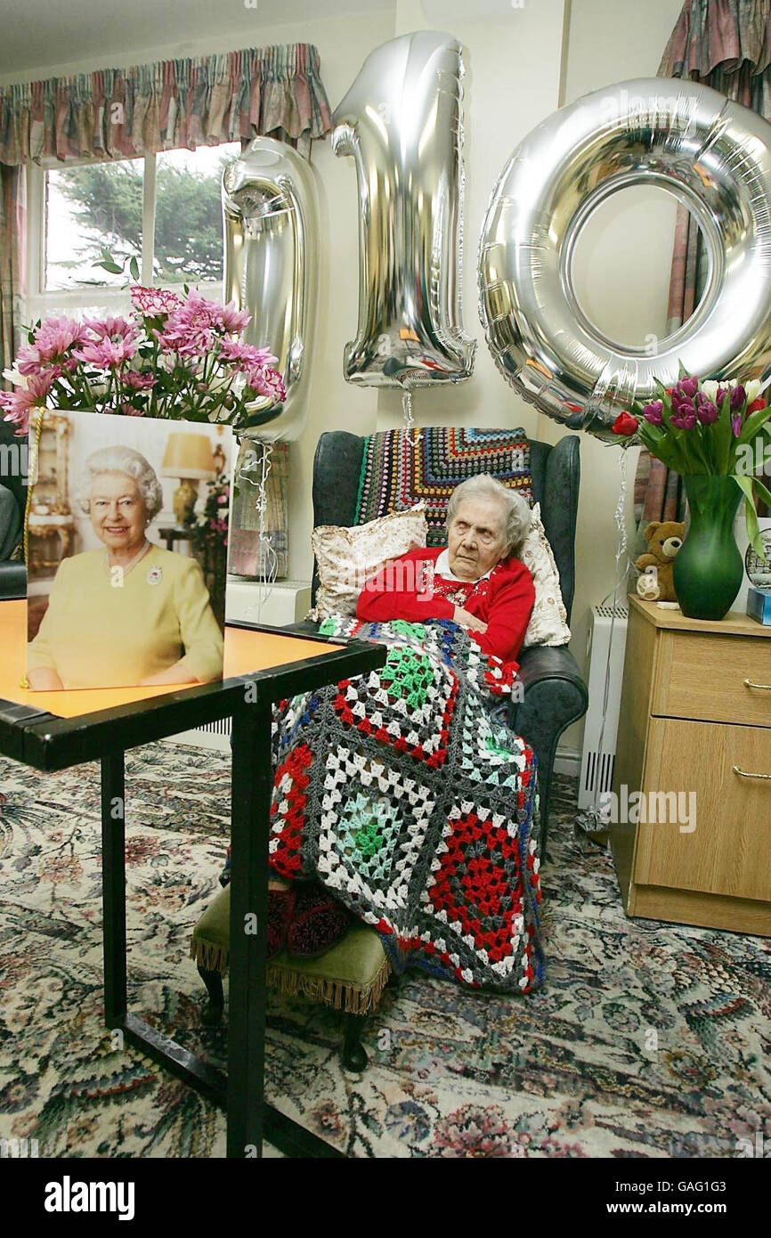 Minnie Smith's birthday Stock Photo - Alamy