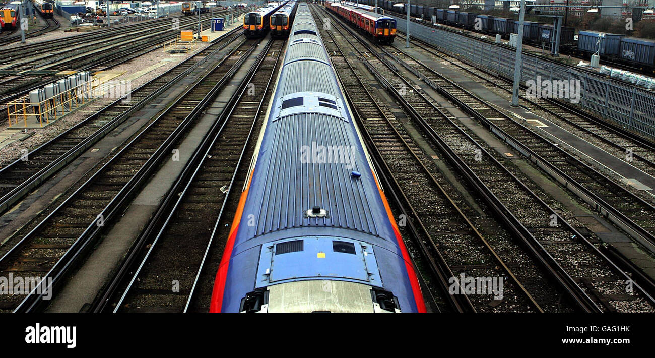 Clapham Junction Stock Stock Photo - Alamy