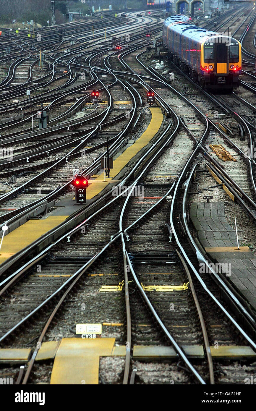 Clapham Junction Stock Stock Photo - Alamy
