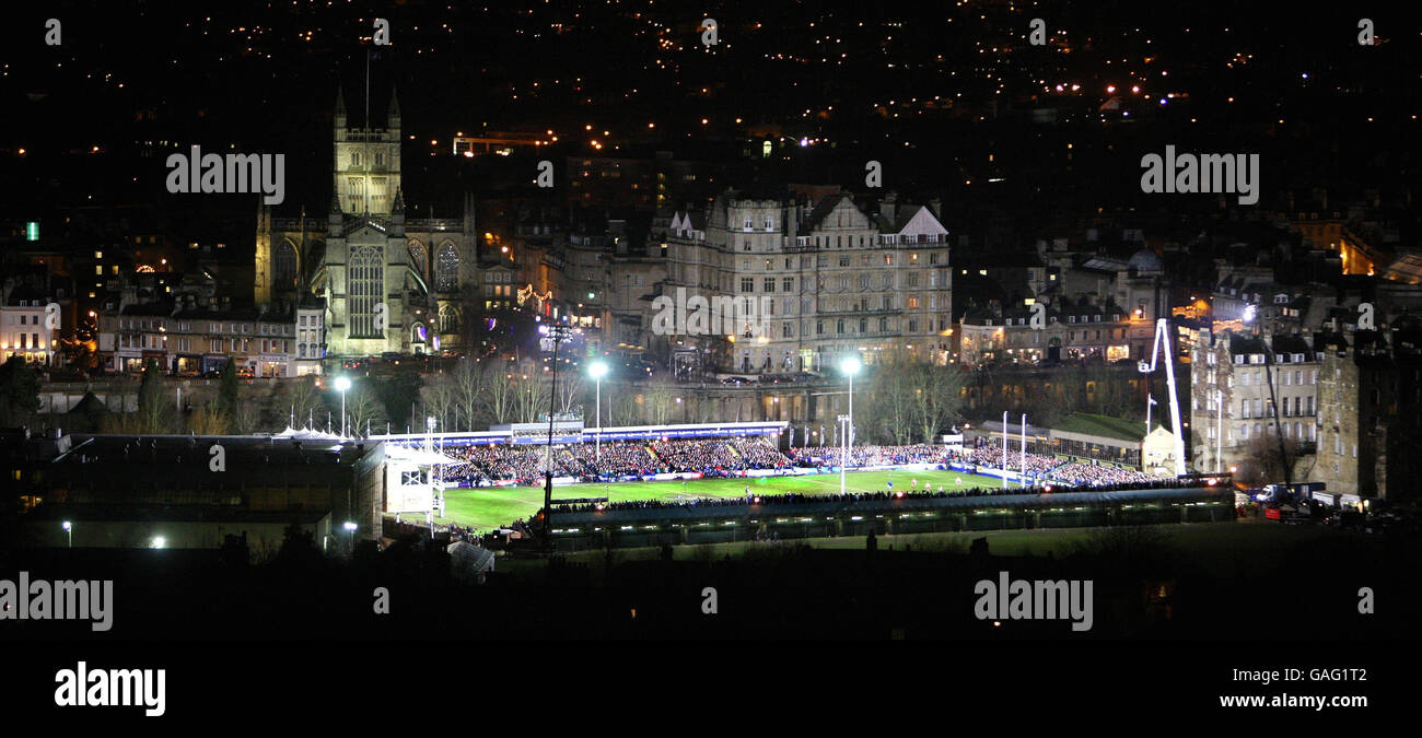 Bath rugby ground view hi-res stock photography and images - Alamy