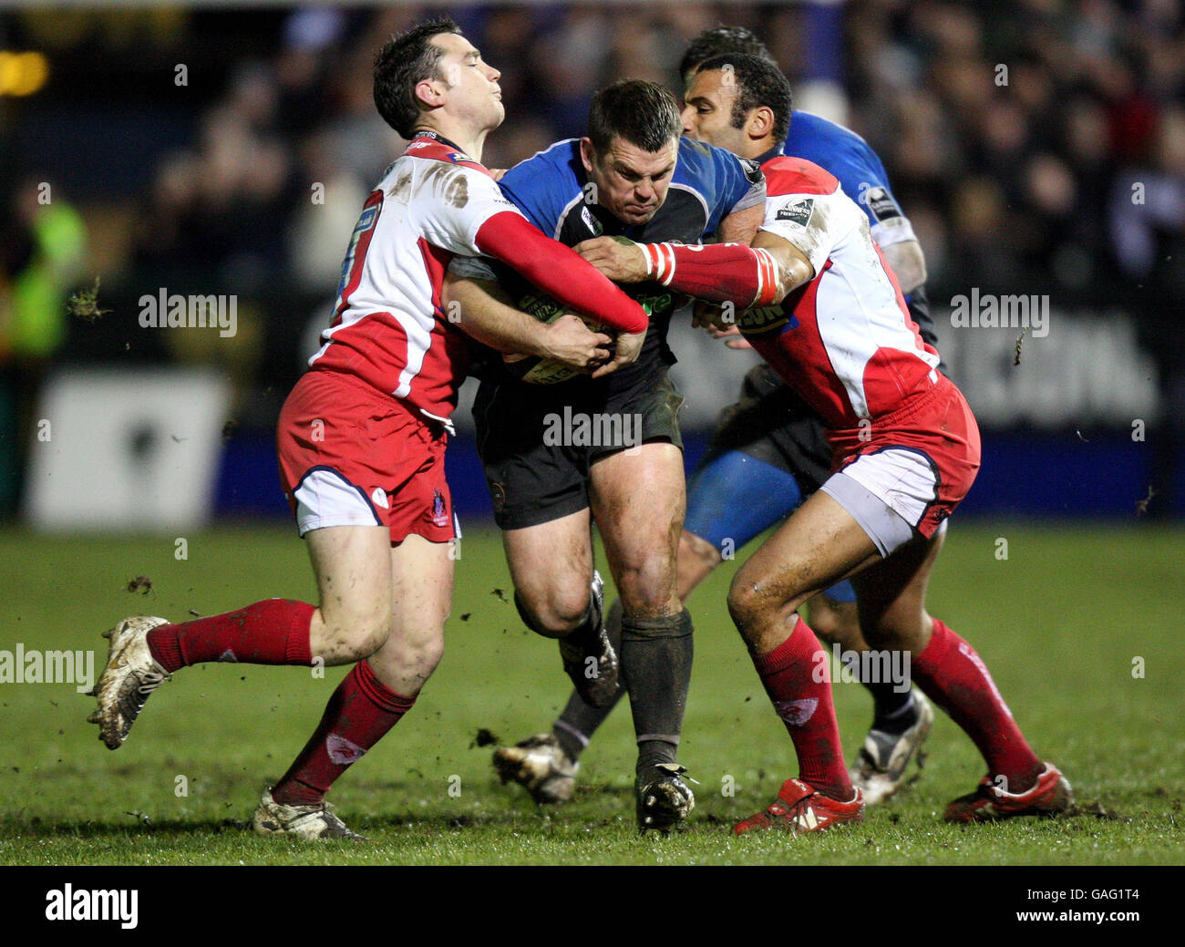 Rugbyu england full length mangrk tackling hi-res stock photography and ...