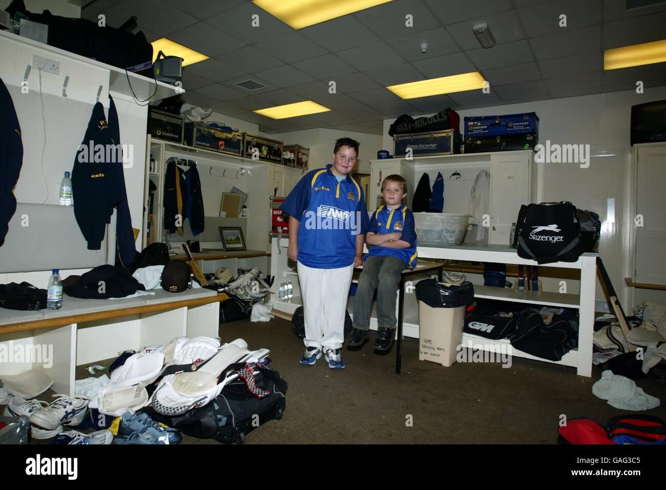 Cricket dressing room hi-res stock photography and images - Alamy