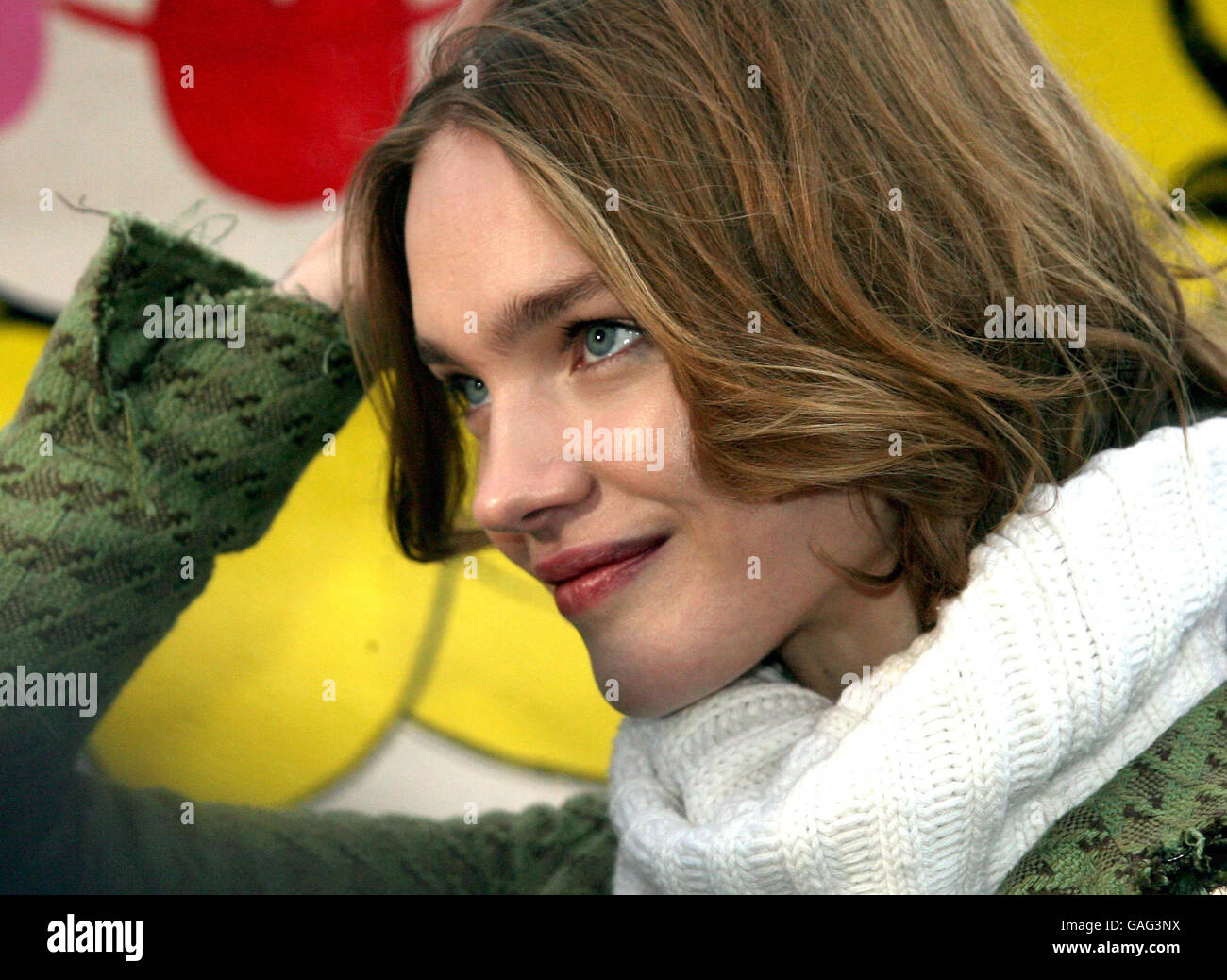 Five large-scale Russian nesting dolls, known as Matryoshka, are ...