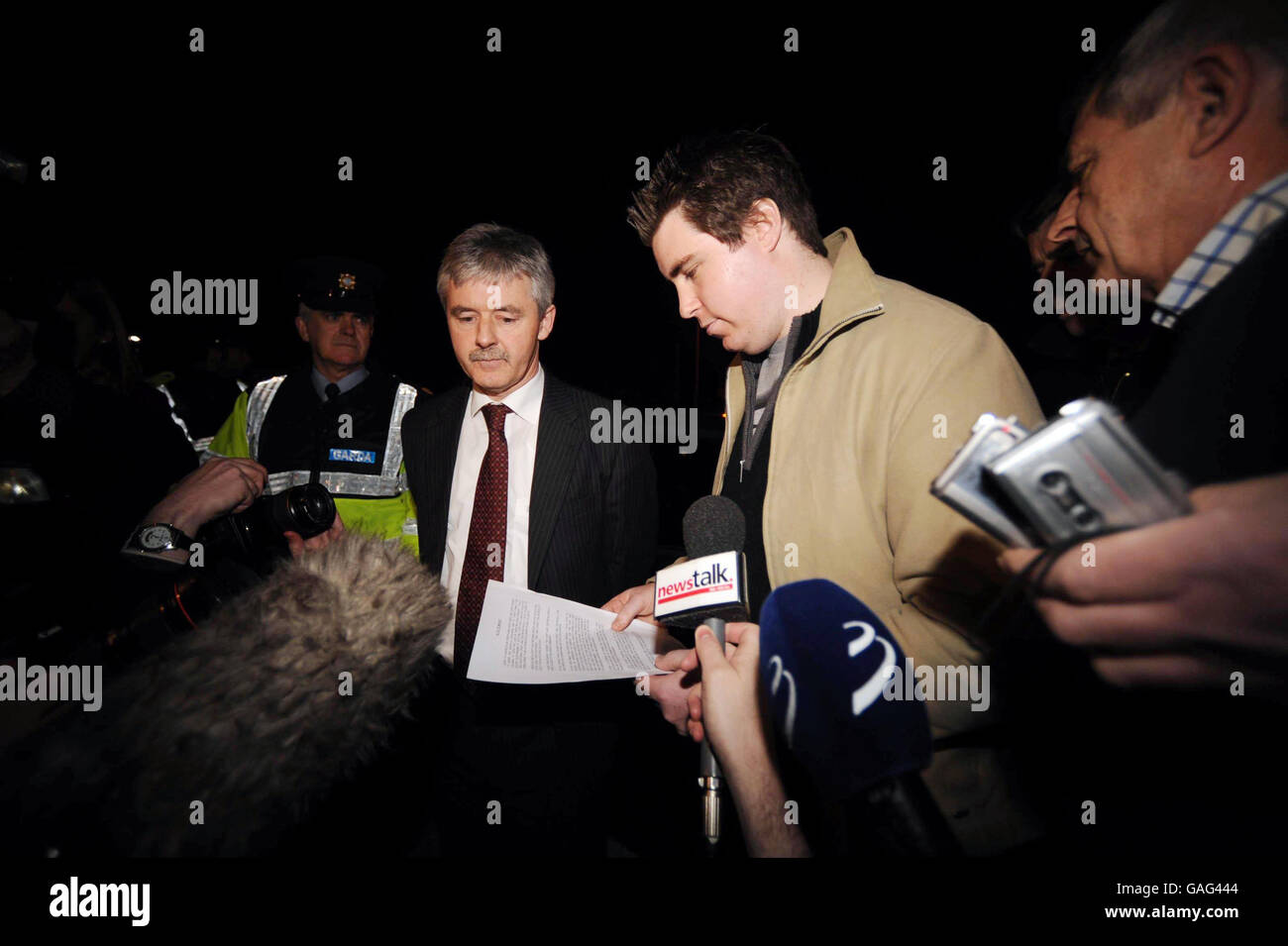 Wayne O'Donoghue released Stock Photo - Alamy