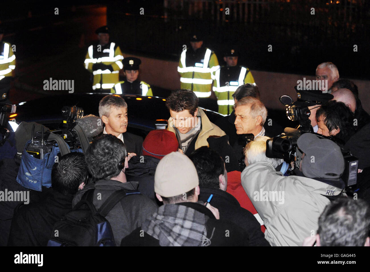 Wayne O'Donoghue released Stock Photo - Alamy