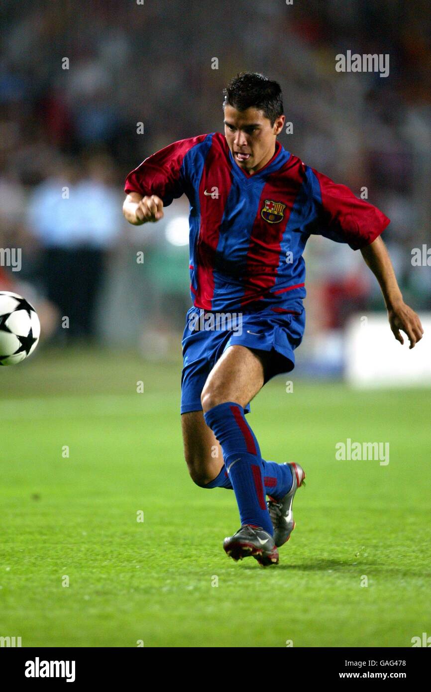 Javier saviola barcelona hi-res stock photography and images - Alamy