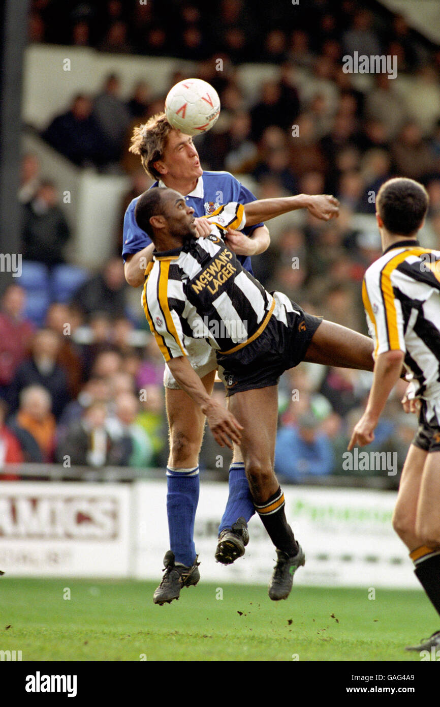 Peterborough united and tony agana hi-res stock photography and images ...