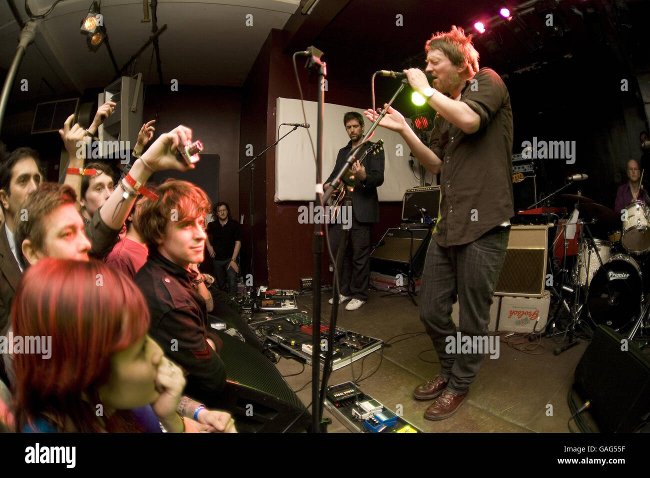 Radiohead Free Concert - London Stock Photo - Alamy