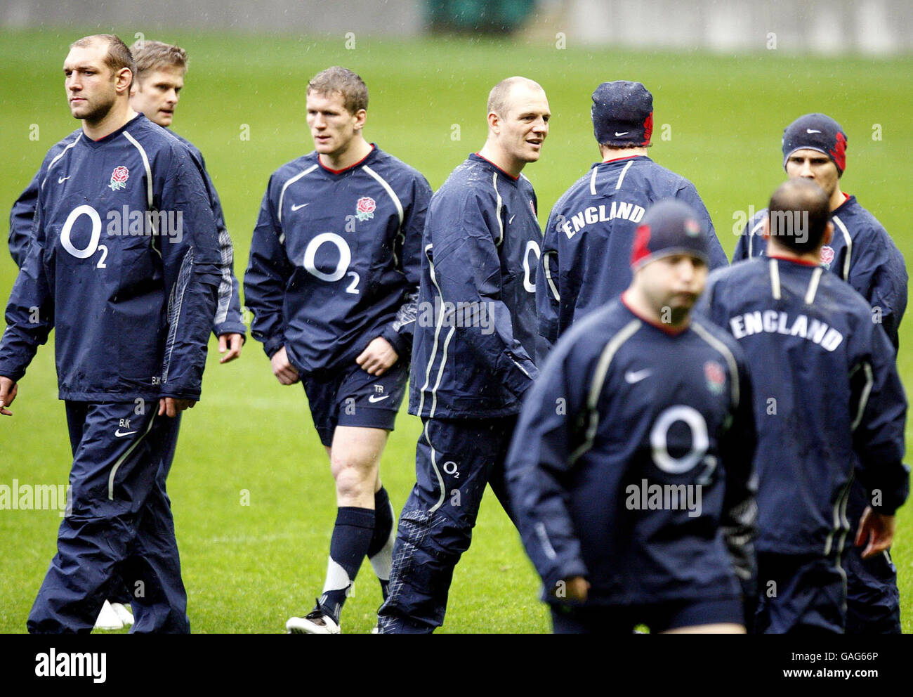 Rugby Union - England Training Session - Twickenham Stock Photo - Alamy