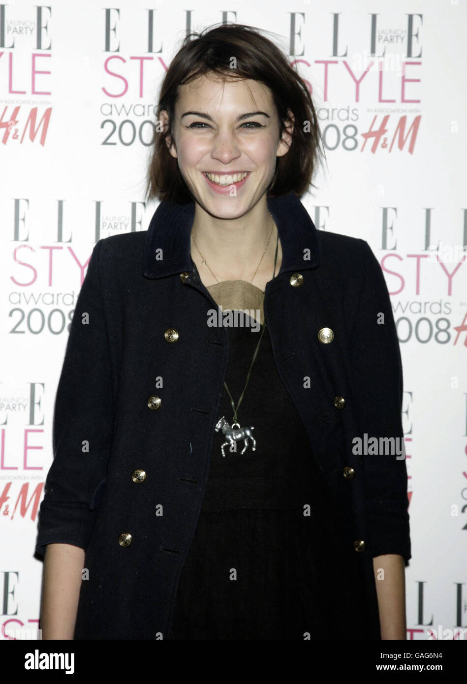 Elle Style Awards launch - London. Alexa Chung arriving for the launch ...