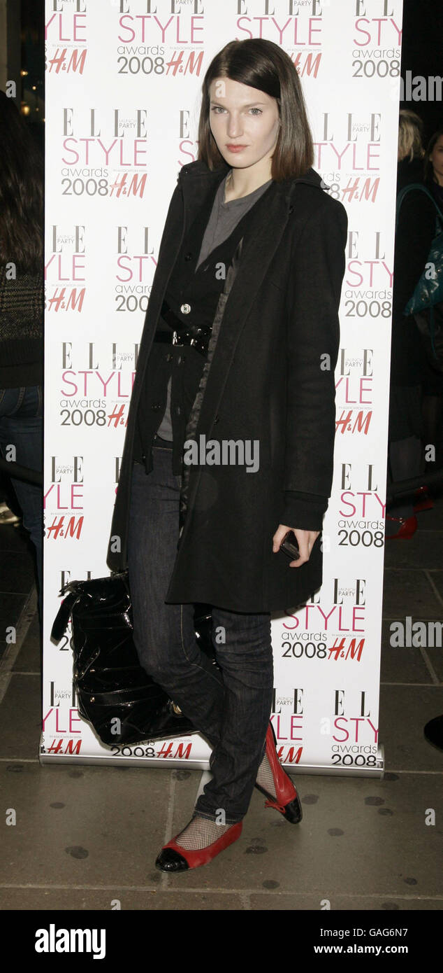 Model Ben Grimes arriving for the launch of the Elle Style Awards at H ...