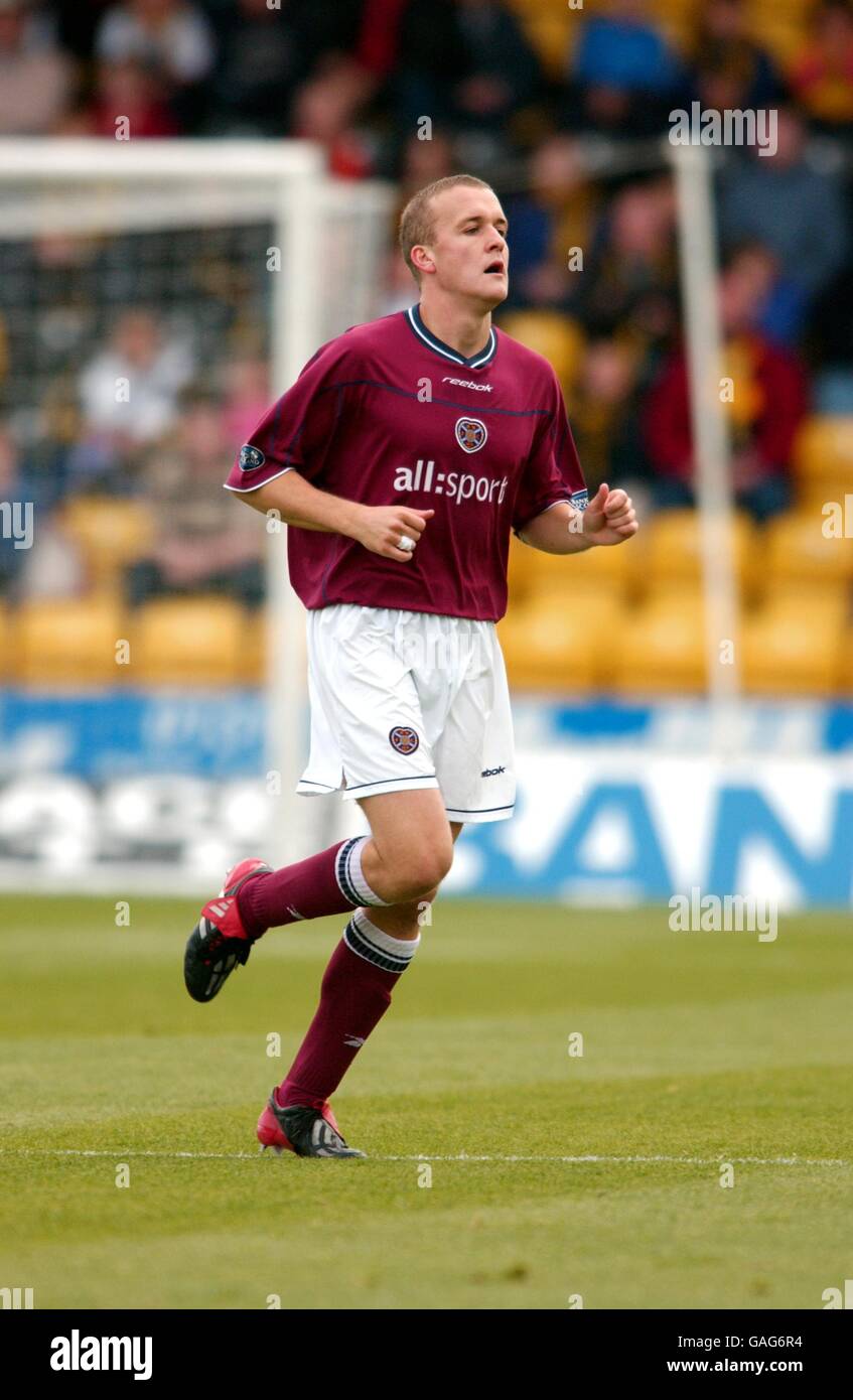 Soccer Bank Of Scotland Premier Division Livingston Heart Of Midlothian ...