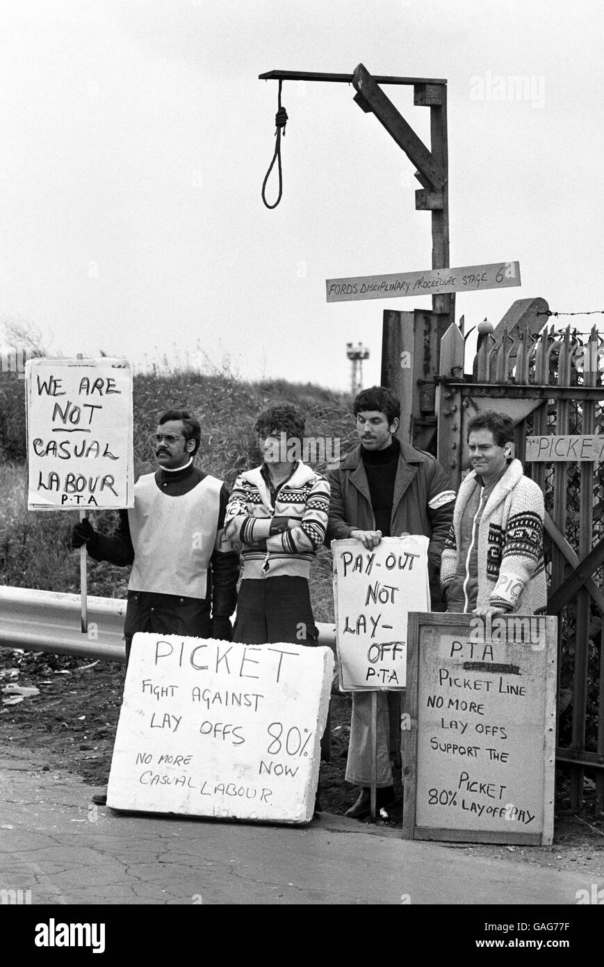 Ford dagenham strike hi-res stock photography and images - Alamy