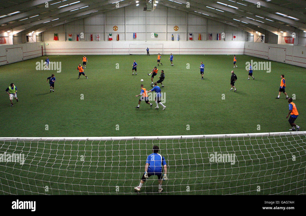 Havant during a session at The Cliff Training Ground, Salford Stock ...