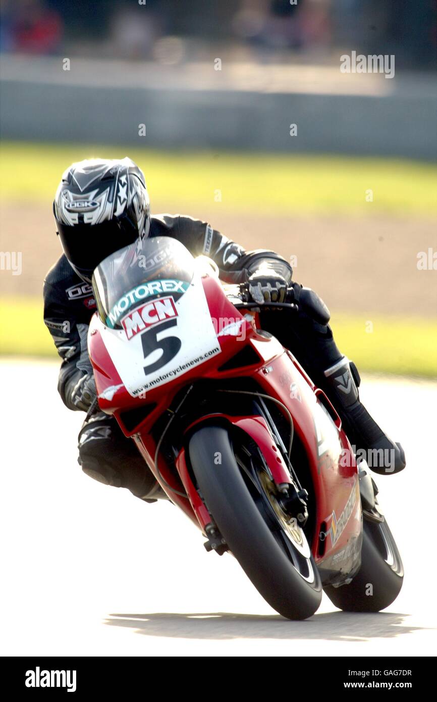 Motorcycling - British Superbikes - Donington Park. Paul Brown, Ducati ...
